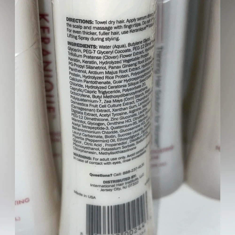 Keranique | Hair | Keranique Follicle Boosting Serum 2oz Thinning Hair ...